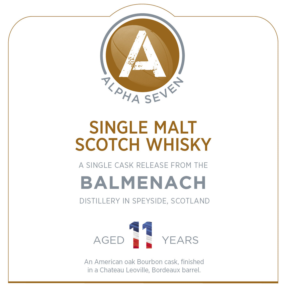 Alpha Seven - Balmenach 70cl – Alpha Whisky